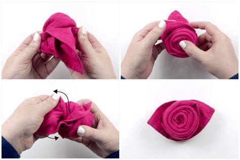 How To Make A Beautiful Origami Napkin Rose