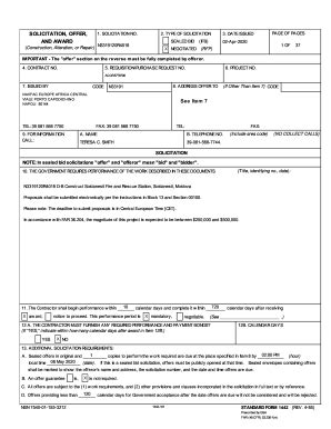 Fillable Online Synopsis And Pre Solicitation Notice Synopsis Form US