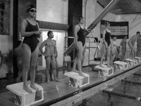 Vintage Cfnm Swimming Artwork