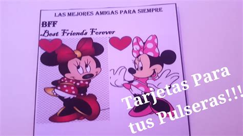 Tarjetas Para Tus Pulseras How To Make Cards For Bracelets Youtube