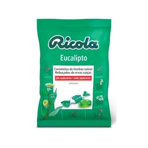 Ricola Caramelos Eucalipto Sin Azúcar 70g ParaFarma Farmacia Online