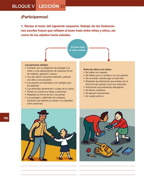 Formación Cívica y Ética Sexto grado 2016 2017 Online Página 192 de