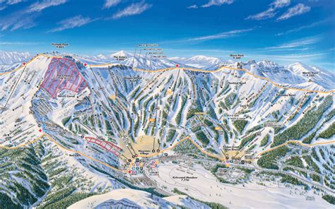 Epic Resorts Ski Trail Maps Ski Resorts