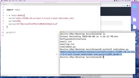 Using A Redis Database With Redis Labs And Python YouTube