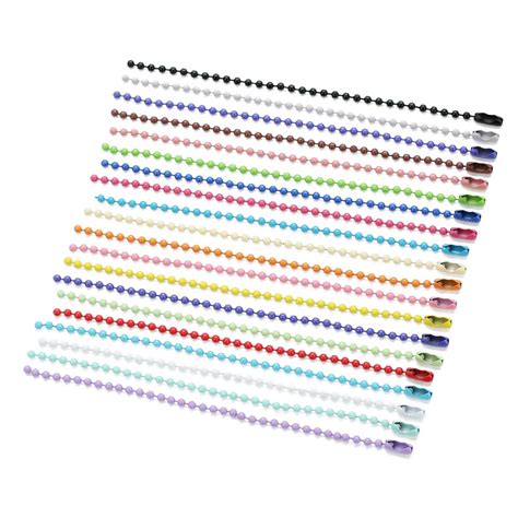 Jual 6 PCS Rantai Biji Lada Merica Warna Keychain DIY Gantungan