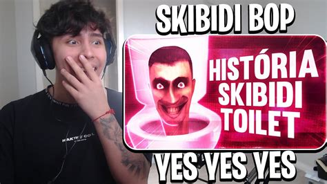 A HISTÓRIA DE SKIBIDI TOILET Core REACT YouTube