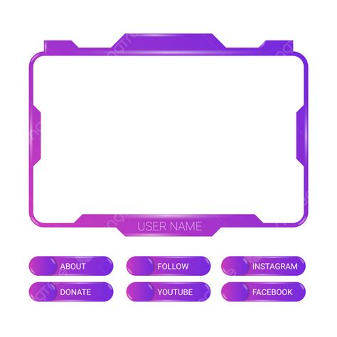 Twitch Overlay Facecam Png Picture Twitch Stream Overlay Facecam
