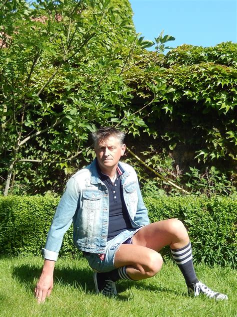 Good Looking Denim Mini Skirt Outfit For A Guy Far More Comfortable Than Mens Shorts Kilt