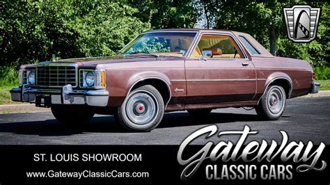 1977 Ford Granada Ghia Coupe Gateway Classic Cars St Louis 9124 YouTube