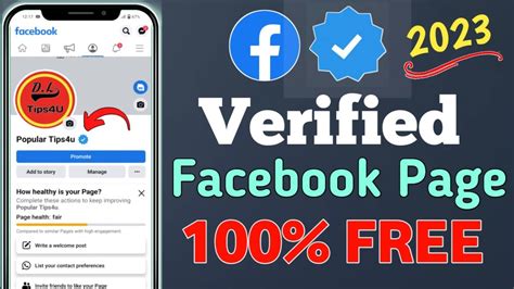How To Verify Facebook Page 2023 Facebook Page Ko Blue Badge Se