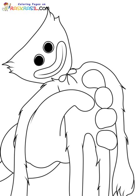 Coloriage Poppy Playtime 3 à imprimer