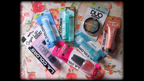 Dollar Tree Makeup Haul NEW LACOLORS April2022 YouTube