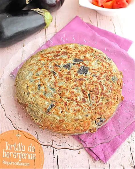 Tortilla con berenjena Deliciosa receta fácil de preparar Nutriaventura
