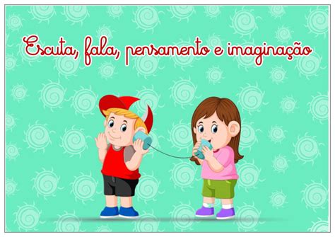 Ed Infantil Planejamento E Atividades Do Campo De Exp Escuta Fala