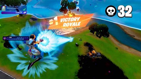 32 Elimination Solo Vs Squad Win Full Gameplay Fortnite Chapter 3