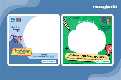 14 Twibbon Hari Guru Kemenag 2023 Desain Elegan Dan Keren Yuk Jadikan