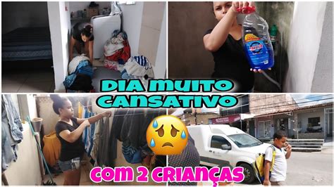 dia cansativo 2 crianças lavei muita roupa na mão YouTube