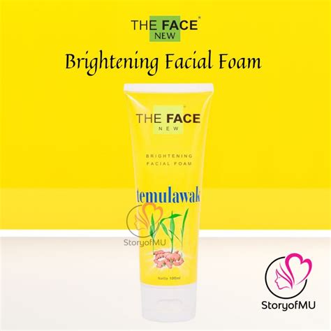 Jual THE FACE Temulawak Facial Foam 100ml Shopee Indonesia