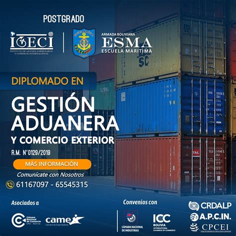 Diplomado en Gestión Aduanera y Comercio Exterior Instituto de