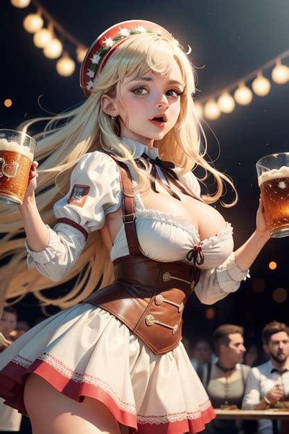 Premium AI Image Imagine A Party In Germany Celebrating Oktoberfest