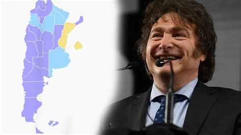 Javier Milei ganó en 16 provincias cómo quedó el mapa de la Argentina
