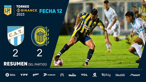 TorneoBinance 2023 Fecha 12 resumen de A Tucumán Rosario