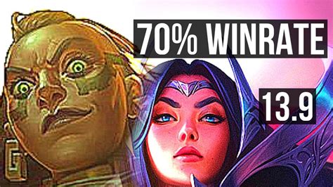 ILLAOI Vs IRELIA TOP 70 Winrate 7 Solo Kills KR Master 13 9