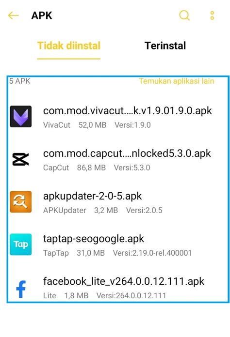 Cara Mengembalikan Aplikasi Yang Terhapus
