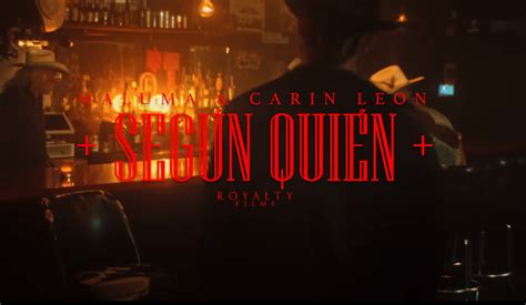 Maluma Y Carin Le N Lanzan Su Nuevo Sencillo Y Video Seg N Qui N