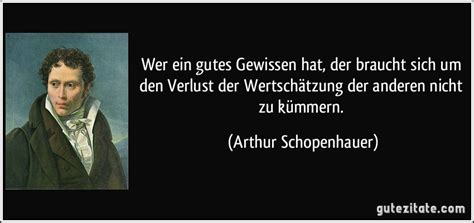 Wer Ein Gutes Gewissen Hat Der Braucht Sich Um Den Verlust Der