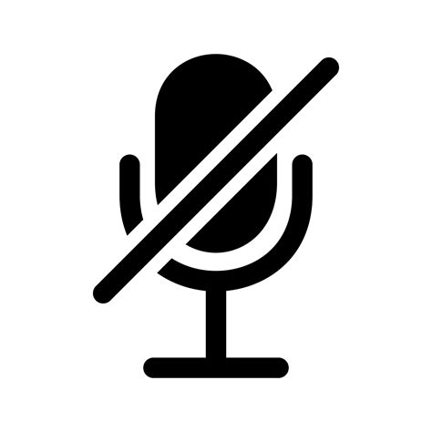 Mute No Sound Speaker Off Microphone Symbol Forbidden Icon