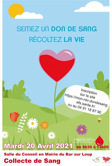 Don Du Sang Mardi Avril Site Officiel De La Mairie Du Bar