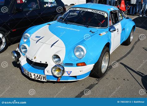 Renault Alpine A110 Berlinette Classic Sports Car Editorial Stock Photo