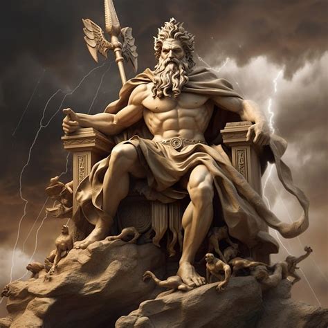 Zeus Mount Olympus Throne Kostenloses Bild Auf Pixabay