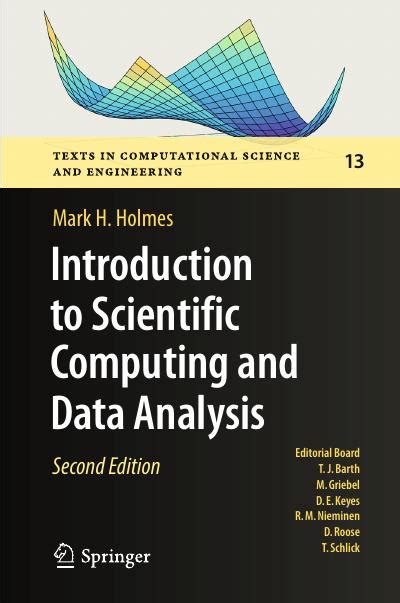 introduction to scientific computing and data analysis 2nd edition scanlibs