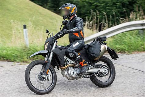 Spied Next Gen KTM 690 Enduro R Spotted Out Testing ADV Pulse