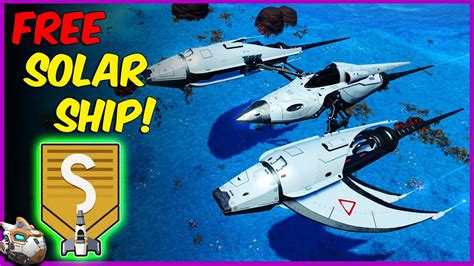 How To Get A FREE S Class Solar Ship No Man S Sky Outlaws Gameplay