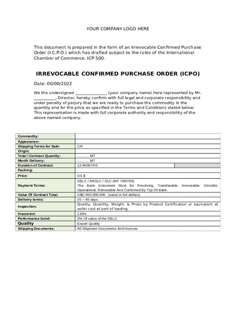 Icpo Meaning Fill Out Sign Online Doc Template Pdffiller