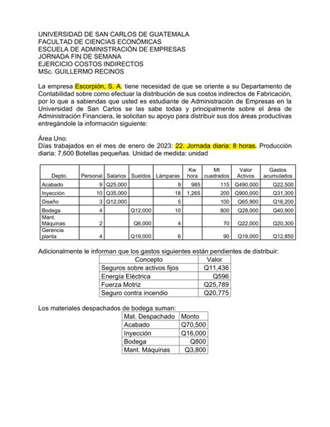 05 EJERCICIO COSTOS INDIRECTOS 2023