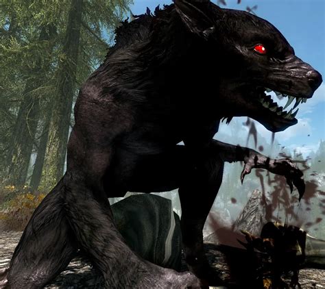 HD Werewolf Retexture 2023 Update At Skyrim Special Edition Nexus
