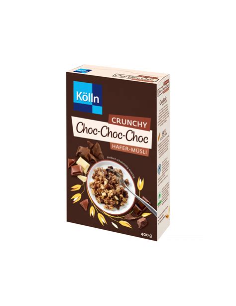 Kölln Crunchy Choc Choc Choc Hafer Müsli 400g