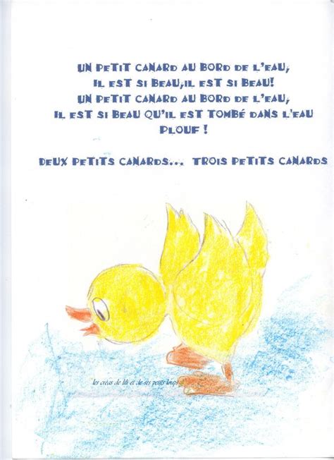 un petit canard au bord de l eau les créas de lili et de ses petits loups