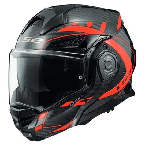 LS2 FF901 Advant X Carbon Future Rot Klapphelm