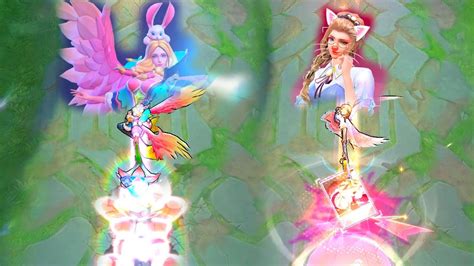 Rafaela Seraphic Selfie Vs Flower Fairy Mlbb Skin Comparison Youtube
