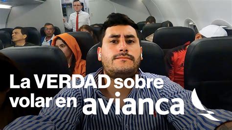 Lo Que No Te Dicen Sobre Volar En Avianca Low Cost Youtube