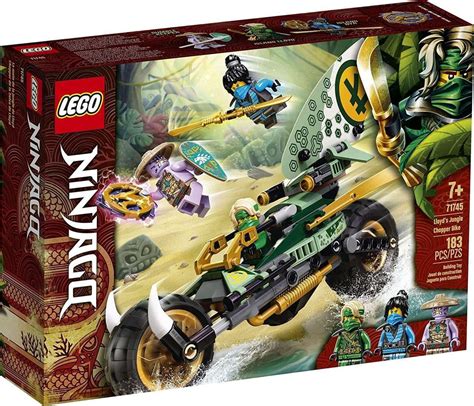 Lego Ninjago Lloyd s Jungle Chopper Bike 183 Peças 71745 Mercado Livre