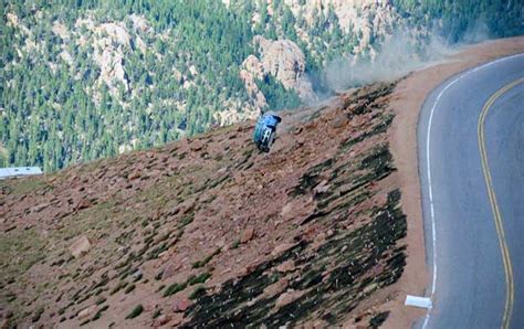 Intense Hill Climb Crash Video I Like To Waste My Time