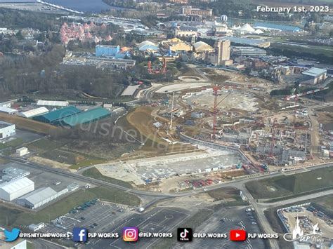 Photos Aerial Look At Construction Of Walt Disney Studios Park