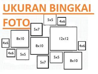 Detail Macam Macam Ukuran Bingkai Foto Dan Harganya Koleksi Nomer 15