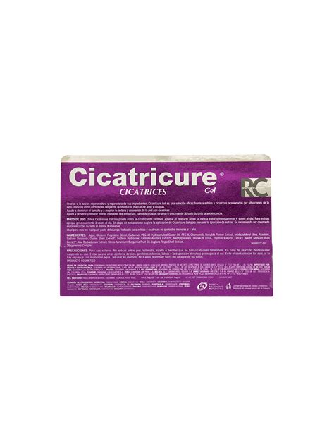 Cicatricure gel para cicatrices 60 g en Farmacias y Perfumerías Lider
